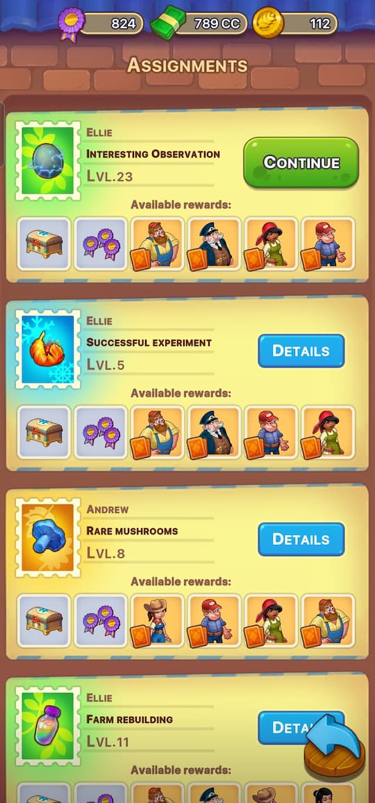 【ポイ活】Idle Farmer レベル28到達に失敗 | ぽこのポイ活にっき